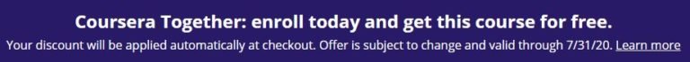100+ Coursera Certificate Courses Free Until 31st December - View the list